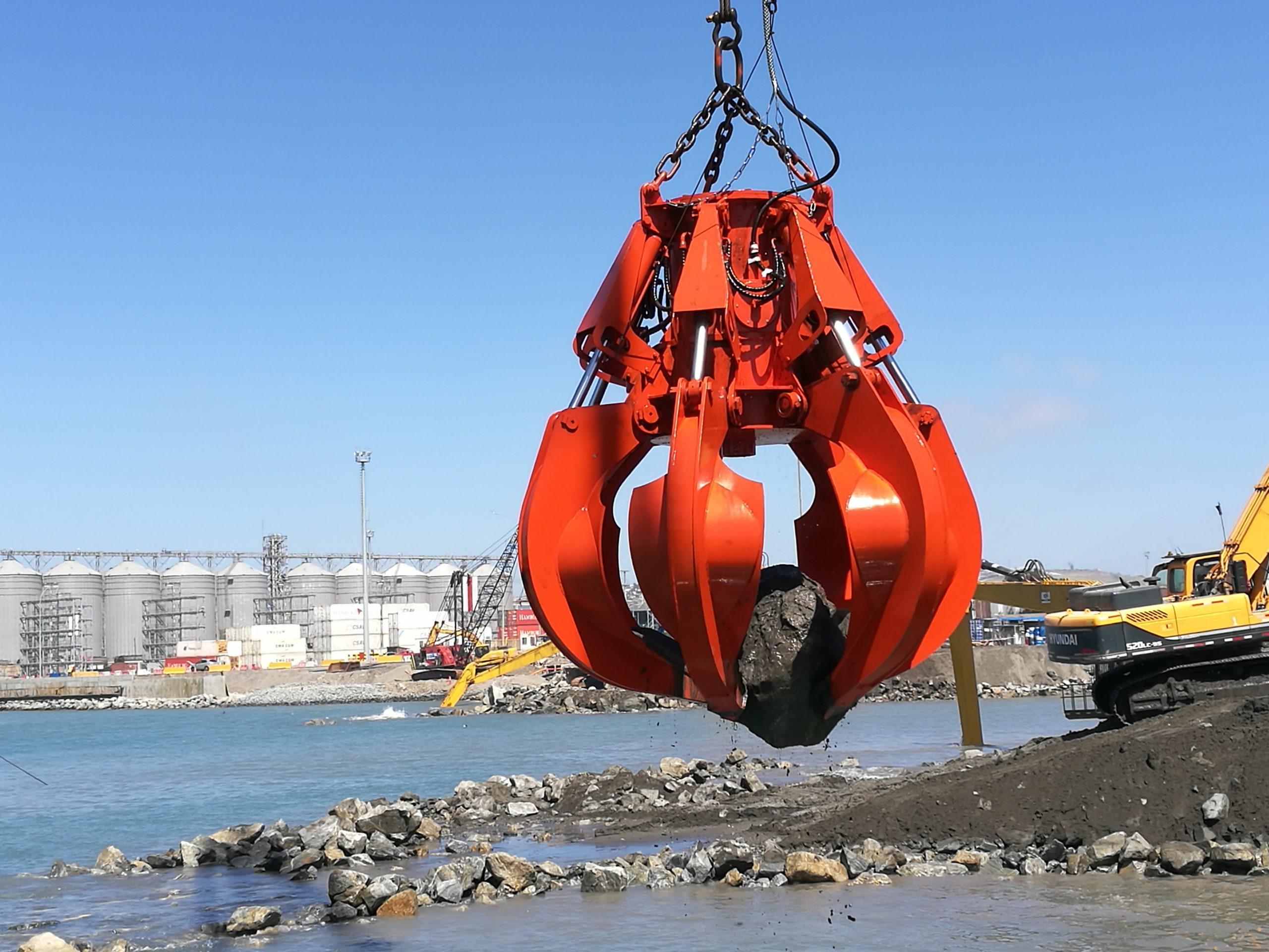 Dredging Electric Hydraulic Orange Peel Grab - Shanghai Janus Grab