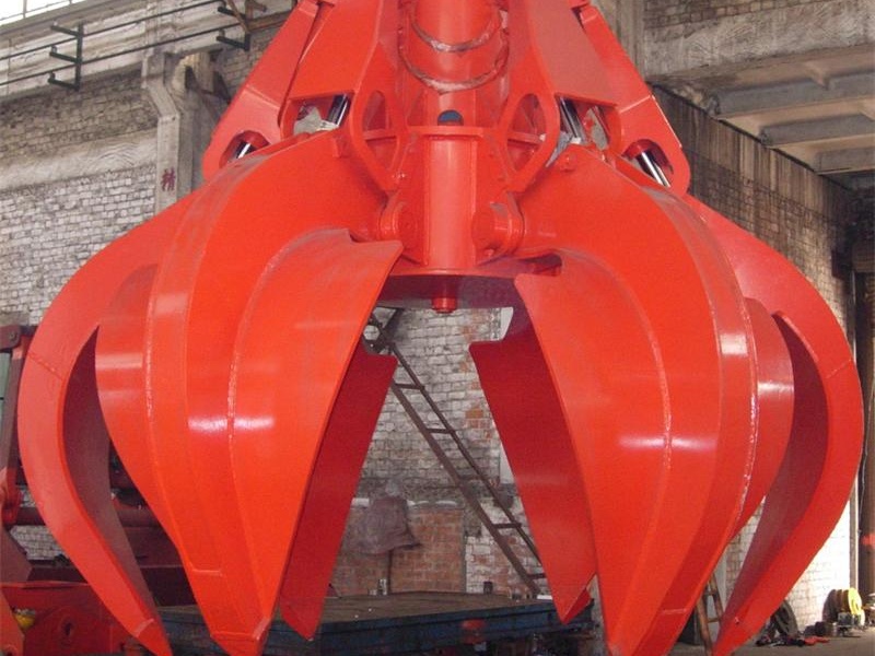 Motor-Hydraulic Scrap Steel Grab - Shanghai Janus Grab