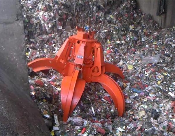 Motor-hydraulic Orange Peel Garbage Grab - Shanghai Janus Grab
