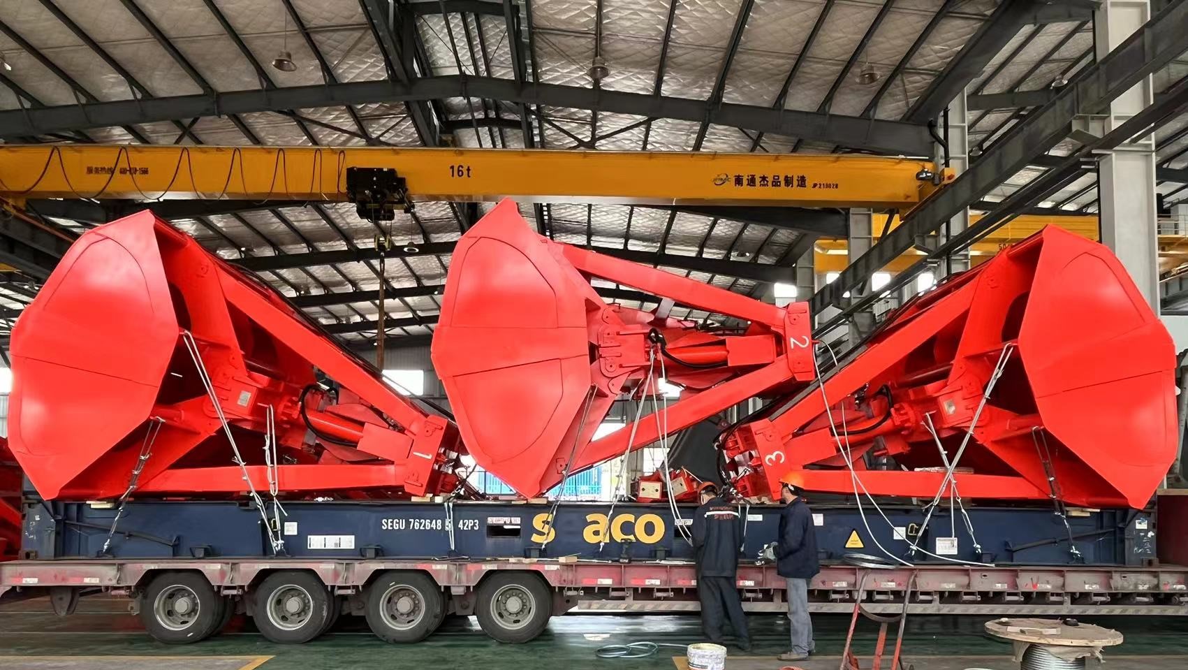 On March 10th, we shipped 3 remote control grabs to Indonesia again ...